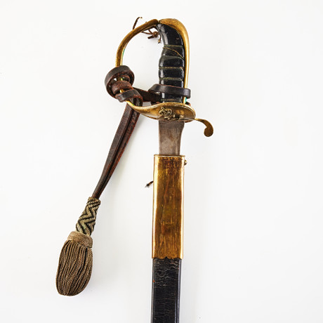 HUGGARE, Swedish, m/1876, for non-commissioned officer corporal, with ...