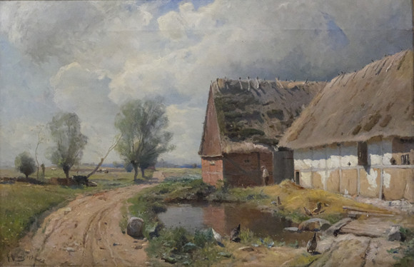 GUSTAF RYDBERG. 1835-1933. OIL ON CANVAS. Art - Paintings - Auctionet