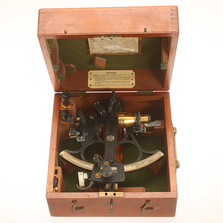SEXTANT, Model Husun, Henry Hughes & Son Ltd, Dated 1939. Miscellaneous ...