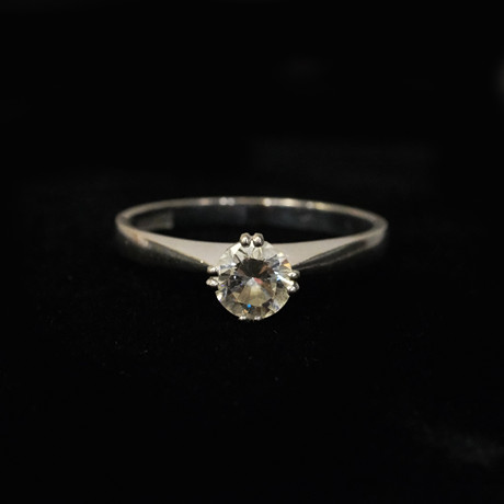 RING, SOLITÄR, 18K VITGULD MED DIAMANT, 0,56CT, ÖRNS JUVELATELJE ...