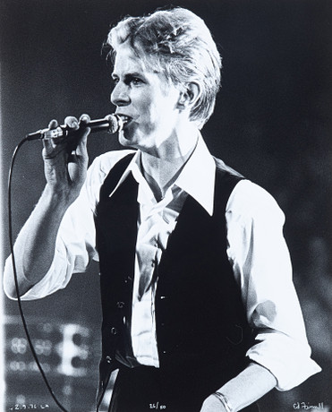 ED FINNELL. David Bowie as 'The Thin White Duke', Los Angeles, 9 ...
