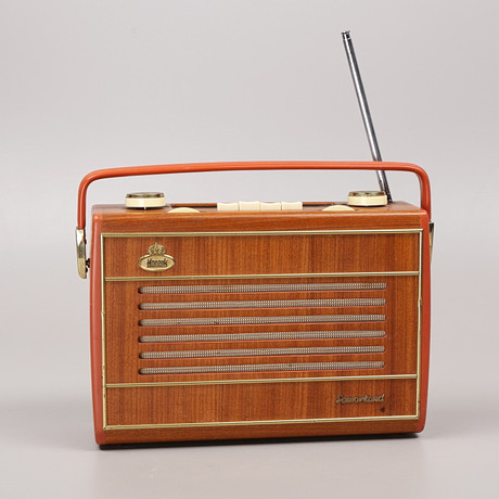 RADIO, "Samarkand", Monark, teak, mid-1900s. Miscellaneous - Modern ...