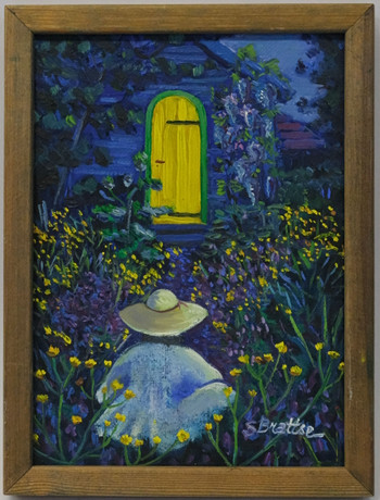 SVEA STEEP. OIL ON CANVAS. Art - Paintings - Auctionet