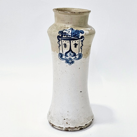 ALBARELO DE TALAVERA SIGLO XVIII. "ORDEN DE LAS CARMELITAS". CERÁMICA ...