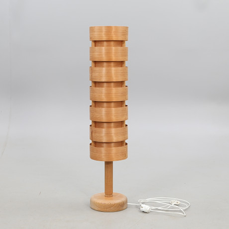 HANS AGNE JAKOBSSON. FLOOR LAMP, labeled AB Ellysett Markaryd. Lighting ...