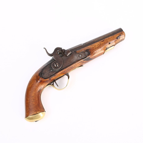 BUCKLE PISTOL, Swedish factory work, 19th century. Weapons & Militaria ...