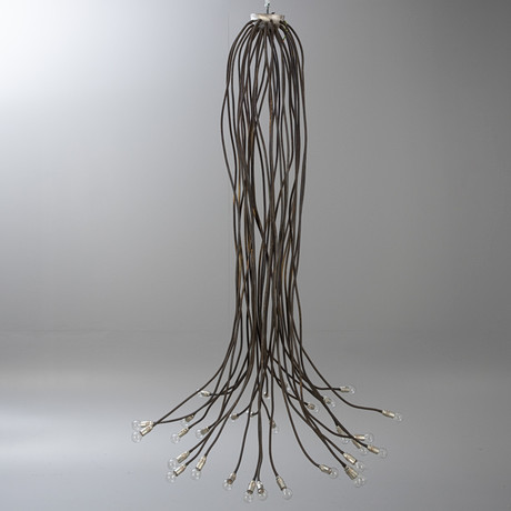 Stor taklampa 'Wire Lamp', modern. Belysning & Lampor - Taklampor ...