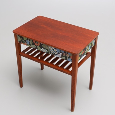 SIDEBOARD / NEWSPAPER TABLE, stained hardwood, 1940s. Furniture ...