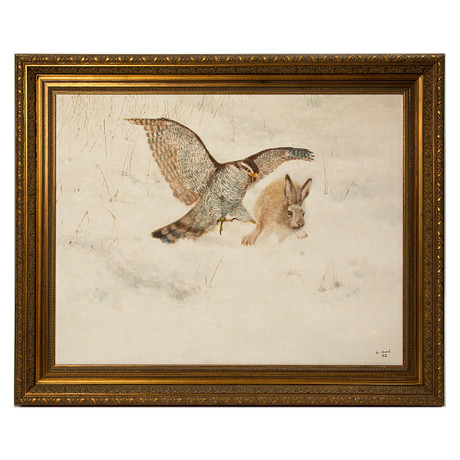 LENNART SAND. Olja på duk, signerad och daterad 1982. Konst - Måleri ...