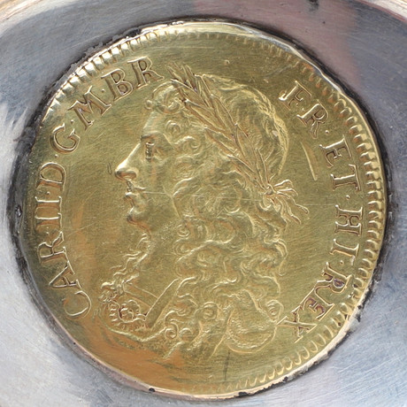 A CHARLES II GOLD BROAD, 1662, BY THOMAS SIMON. Coins, Medals & Stamps ...