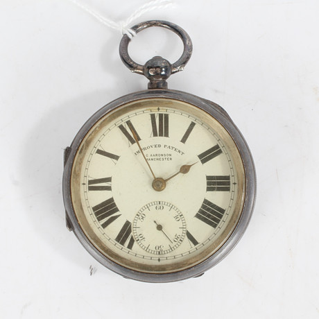 EDWARD VII SILVER OPEN FACE POCKET WATCH, THE CASE CHESTER 1905. Clocks ...