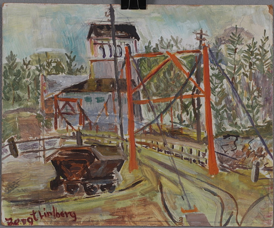 BENGT LINDBERG. oil on Board, signed. Art - Paintings - Auctionet