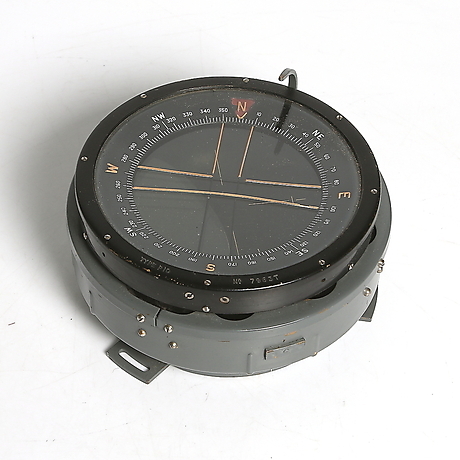 WATER COMPASS for SHIPS / SUBMARINE, metal and glass, Type "P10", No ...