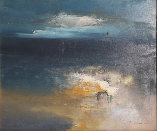 KOEN OKADA. b 1919. Japan, oil on canvas, signed 1965. Art - Paintings ...