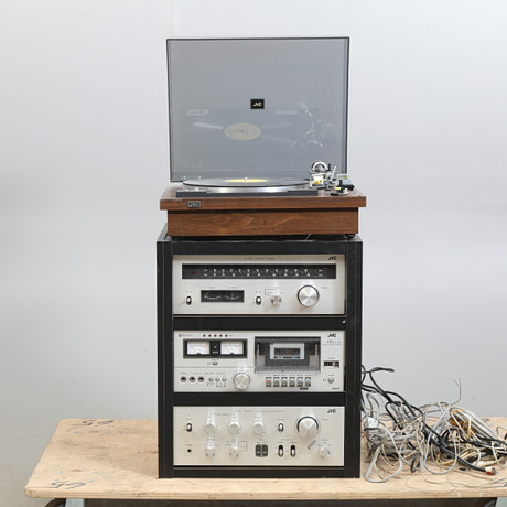 STEREO STACK, JVC, Radio, Cassette, Amplifier, Vinyl player ...