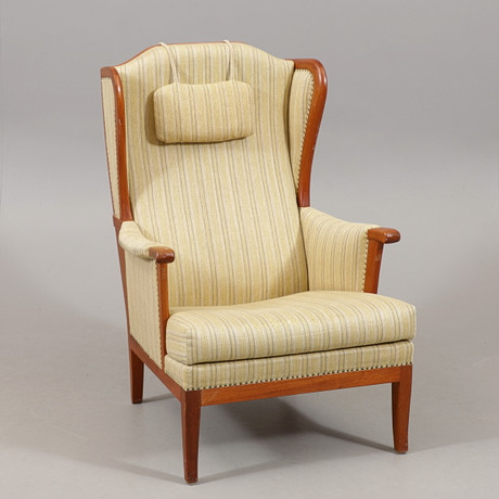 CARL MALMSTEN. "Husfadern", fåtölj, O H Sjögren, 1964. Möbler ...