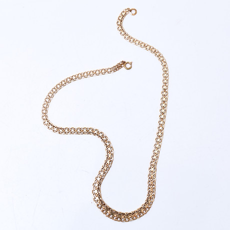 COLLAR, oro 18k, X-link, Esto Ab Guldvarufirman, Estocolmo, 1961. Joyas ...