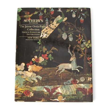 AUKTIONSKATALOG, "The Jamie Ortiz-Patino Collection" Sotheby's. Böcker ...