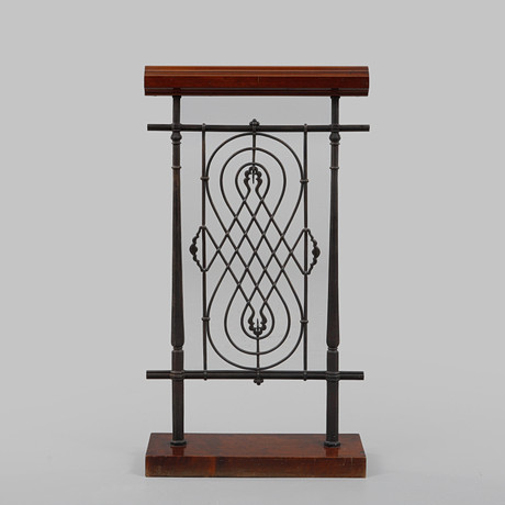 KONSTSMIDE, sample of railing, for the Anniversary Exhibition 1923, OA ...