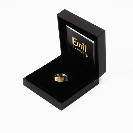 COIN, 21.6 k gold, Emil & Myssen, Obverse: Portrait of Emil, Reverse ...