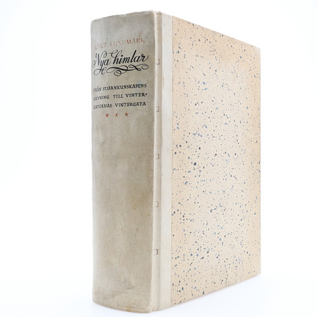 ASTRONOMI. NYA HIMLAR AV KNUT LUNDMARK 1943. Böcker, Kartor ...