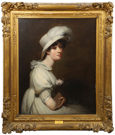 WILLIAM OWEN, RA (1769-1825). PORTRAIT OF DOROTHY MARGARET, LADY ...