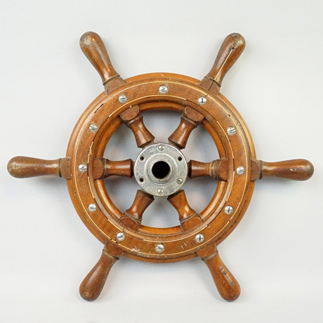 BOAT HANDLE, lacquered wood. Miscellaneous - Technica & Nautica - Auctionet