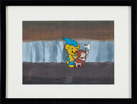 RUNE ANDRÉASSON. Bamse i Trollskogen: Bamse och Vakt. Konst ...