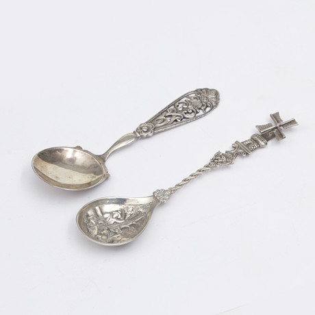 SKEDAR, 2 st, silver, 1900-tal. Silver & Metall - Silver - Auctionet
