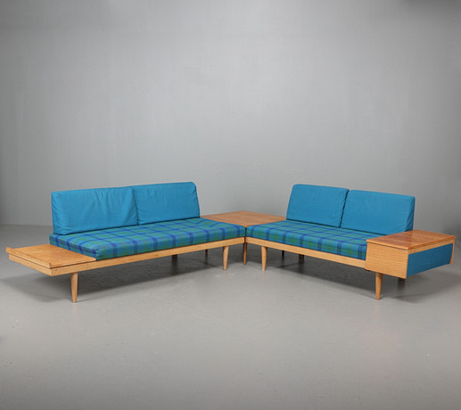 HALDOR VIK & INGMAR RELLING. Sofa group/day bed "Svane", Ekornes ...