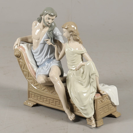 A LLADRO FIGURE OF SAMSON AND DELILAH. Ceramics & Porcelain - European ...