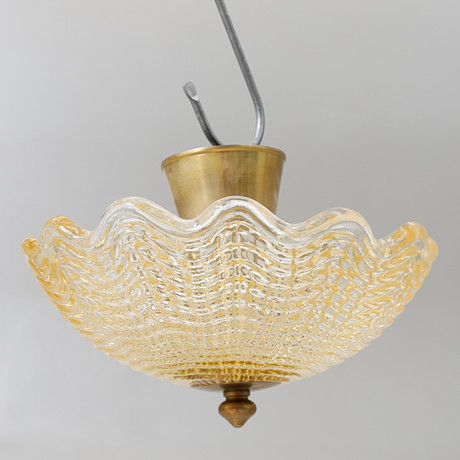 CARL FAGERLUND. Plafond, Orrefors, 1940-tal. Belysning & Lampor ...