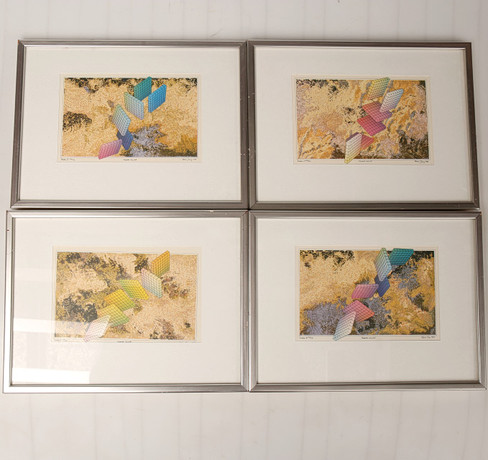 BECK & JUNG (Holger Bäckström & Bo Ljungberg), serigrafi, Computer ink ...