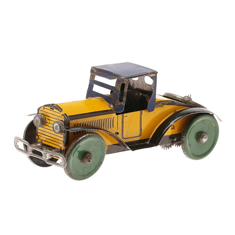 MECHANICAL SHEET METAL TOY, "King Racer (The Monarch of All)", Marx ...