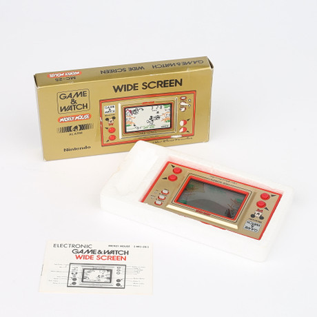 MICKEY MOUSE, Game & Watch, Nintendo, 1981. Leksaker - Leksaker - Auctionet