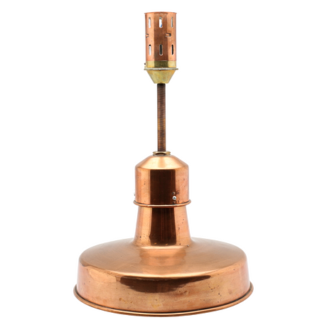TAKLAMPA/ARMATUR, järnvägsbelysning, koppar/mässing, 1900-talets första ...
