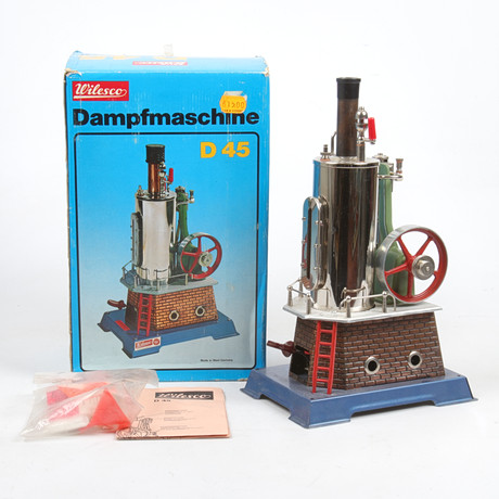 STEAM ENGINE, D45, Wilesco, Germany, second half of the 20th century ...