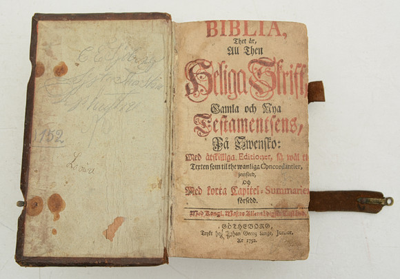 Biblia thet is all the Holy Scriptures, Old and New Testaments. 1752 ...