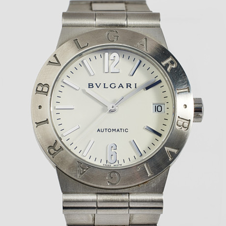 BULGARI, armbandsur, Diagono, stål. Klockor & Ur - Armbandsur - Auctionet