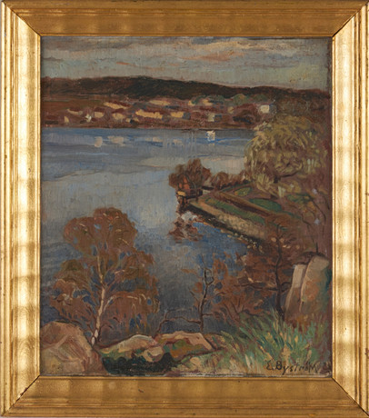 ERIK BYSTRÖM (Brunflo 1902-1988 Stockholm), Seaside, signed and dated ...