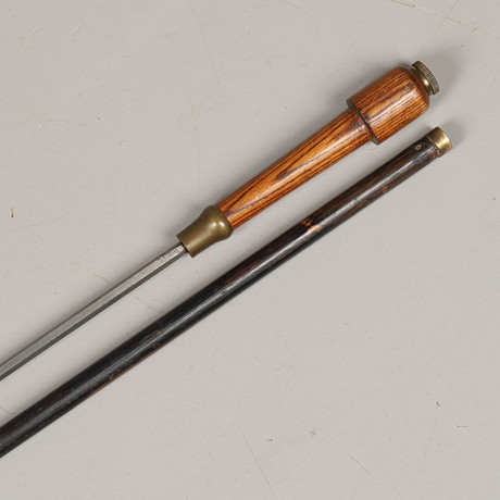 A 19TH CENTURY SWORD STICK. Weapons & Militaria - Edged weapons - Auctionet