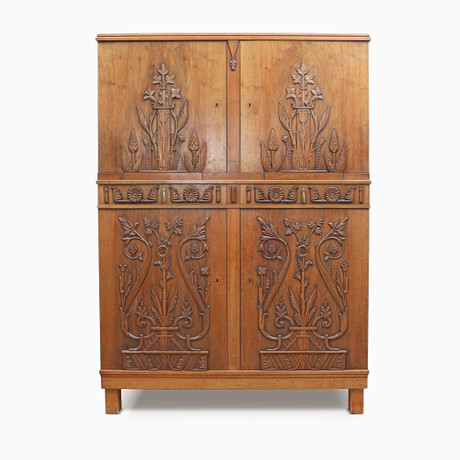 CARL MALMSTEN, skåp, snickarmästare Albin Johansson, Swedish Grace,1920 ...