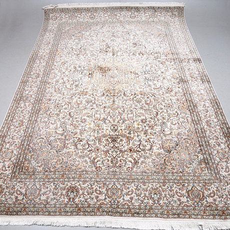 ORIENTMATTA, silke, Kashmir, Indien. 340 x 252 cm. Mattor & Textil ...