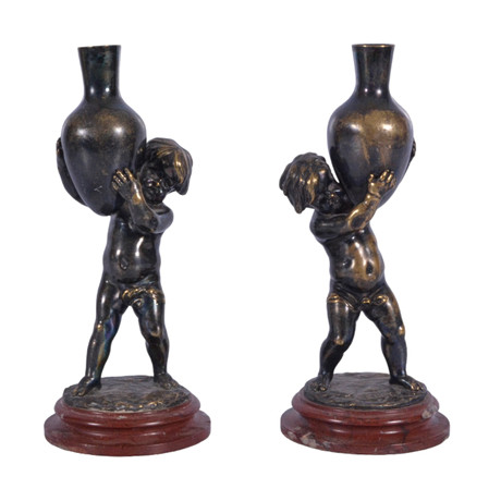 LOUIS KLEY. Sculptures. 2 pieces, bronze on marble plinth. Art ...