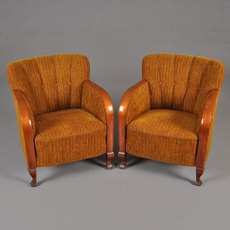 fåtölj, ett par 30-40-tal. Möbler - Fåtöljer & Stolar - Auctionet