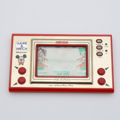 SPELKONSOL Nintendo GAME & WATCH, "Mickey Mouse" 1981. Leksaker ...