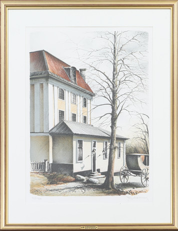 NILS ERIK JOHANSSON. lithograph, signed, numbered 327/360. Art ...