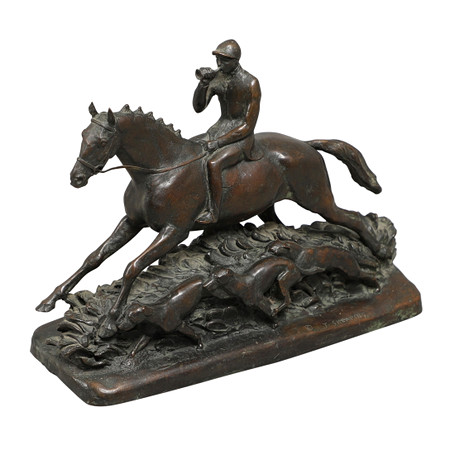 JOHN SKEAPING, RA (1901-1980). HUNTSMAN WITH HOUNDS. Art - Sculptures ...