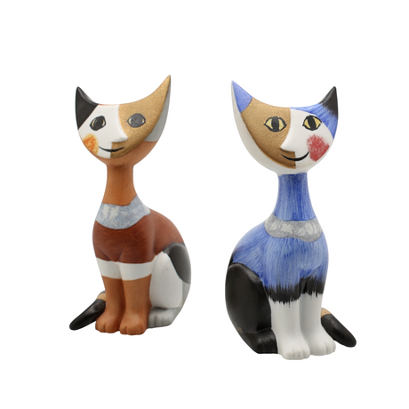 ROSINA WACHTMEISTER. figuriner, 2 st, i form av katter, Goebel. Keramik & Porslin - Europeiskt ...