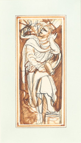 FREDERIC JAMES SHIELDS (1833-1911). ST. MATTHEW. Art - Drawings - Auctionet